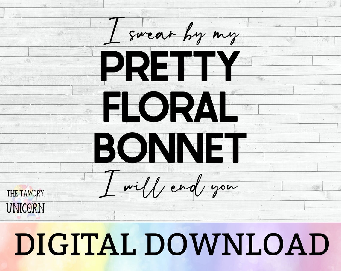 Floral Bonnet Firefly Quote – Captain Mal PNG, Fandom Fan (digital ...