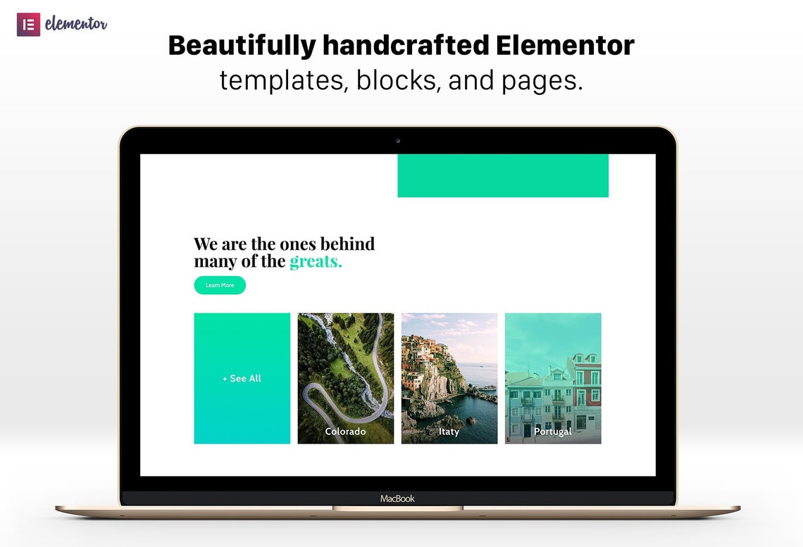 Elementor UI Kit, Templates, Blocks - Etsy