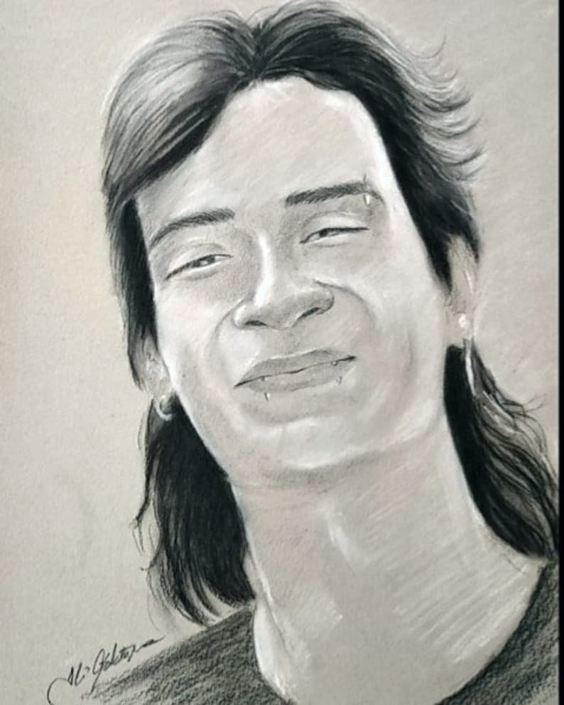 Custom Pencil Portraits Personalised Hand Drawn Portraits - Etsy