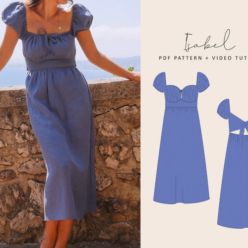 Inès High Waisted Trousers Digital Pattern // UK 4-24 US 0-20 - Etsy