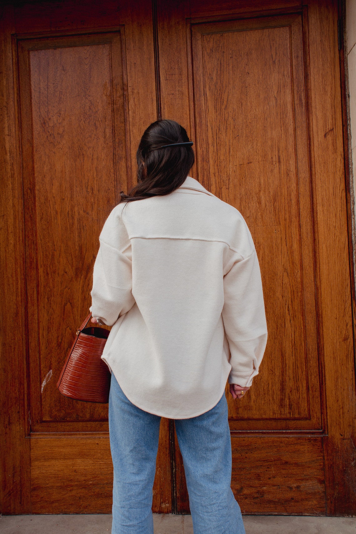 Polina Oversized Shacket Digital Pattern // UK 6-16 US 2-12 - Etsy