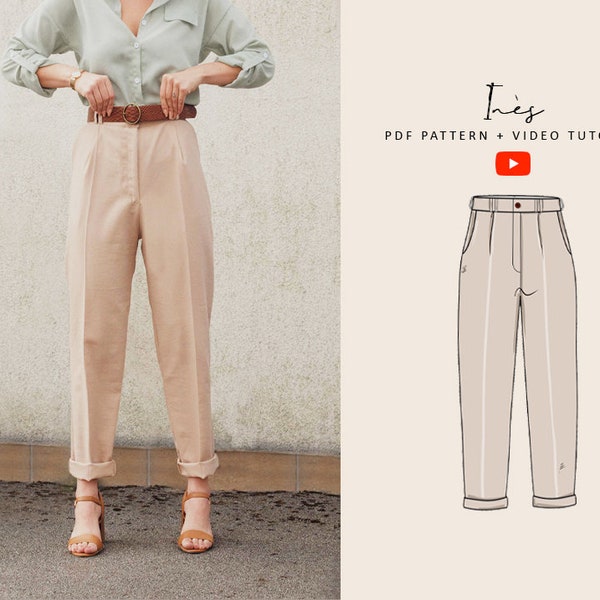 Trousers Pattern - Etsy