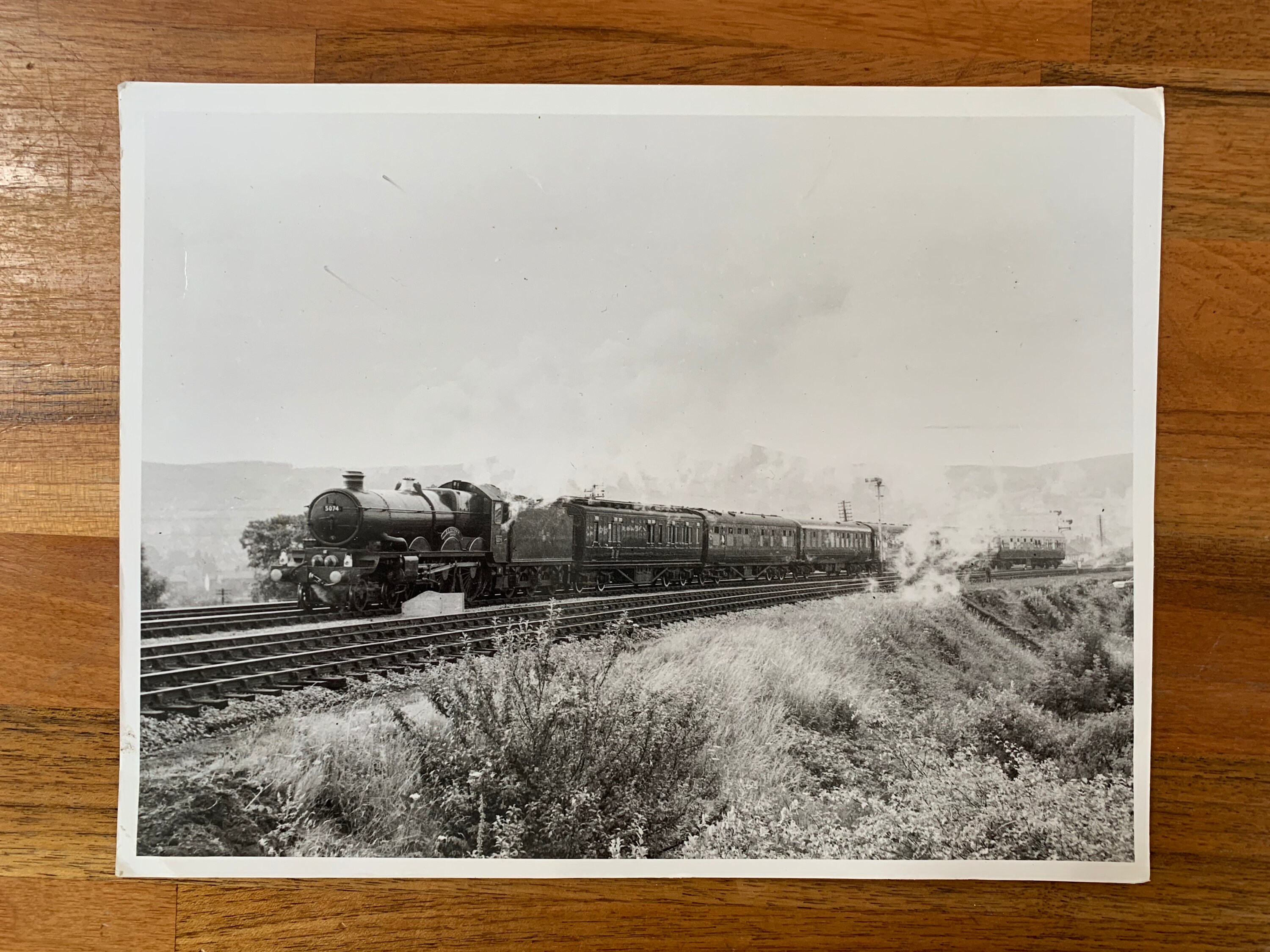 Photo of British Rail Steam Loco 5074 Hampden - Etsy