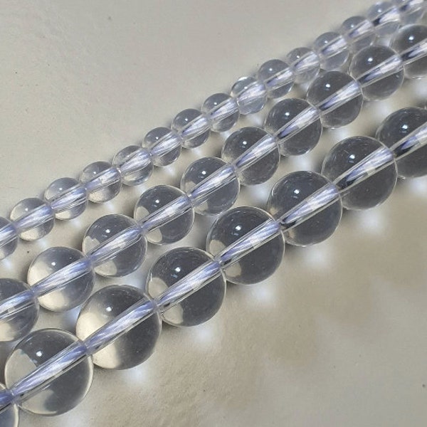 Rock Crystal Beads - Etsy