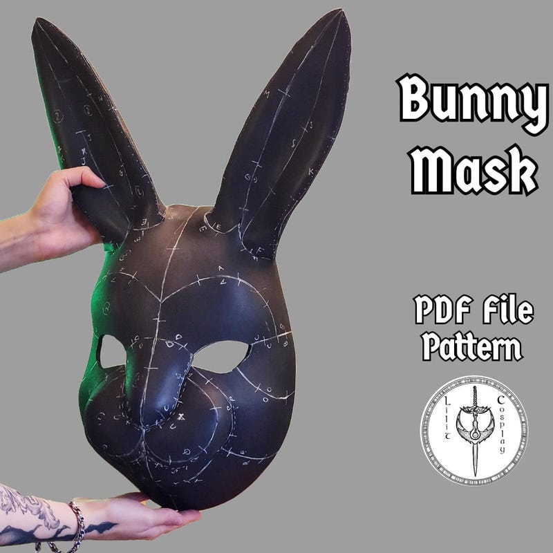 Bunny Mask - Etsy