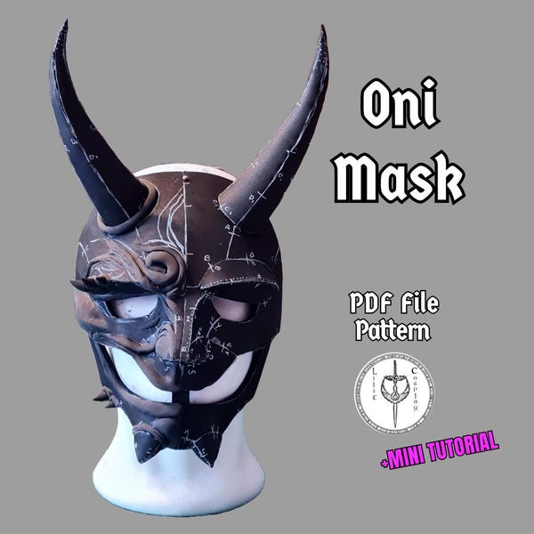 Oni Mask - Etsy