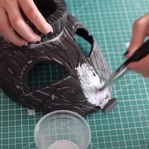 Inspired Deku Mask Pattern PDF - EVA Foam Cosplay Template - DIY Mask ...