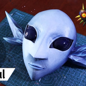 EVA Foam Mask Pattern - Zora Mask Inspired PDF Template, DIY Cosplay ...