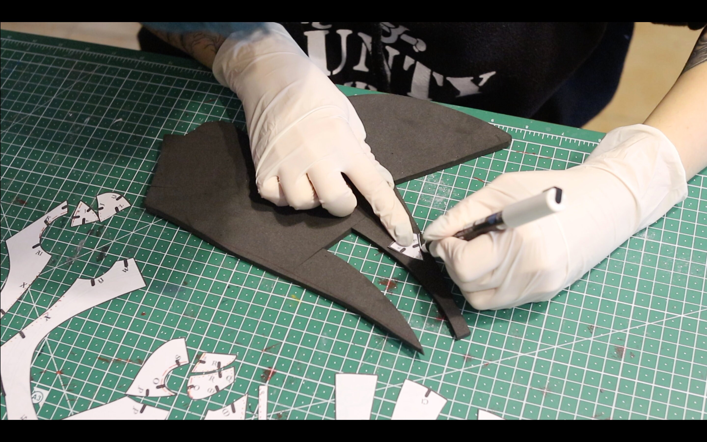 Oni Mask Pattern PDF - Customizable EVA Foam Craft Template & Mini ...