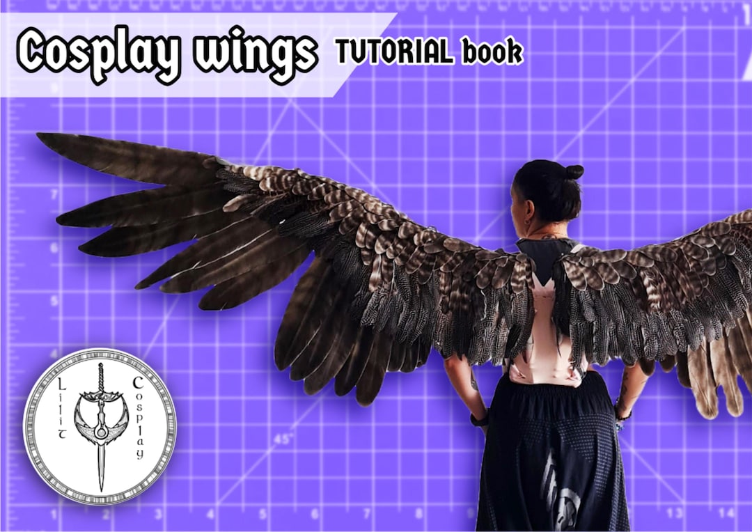 Cosplay Wings Guide Book – DIY Angel, Demon Wings Pattern (digital ...