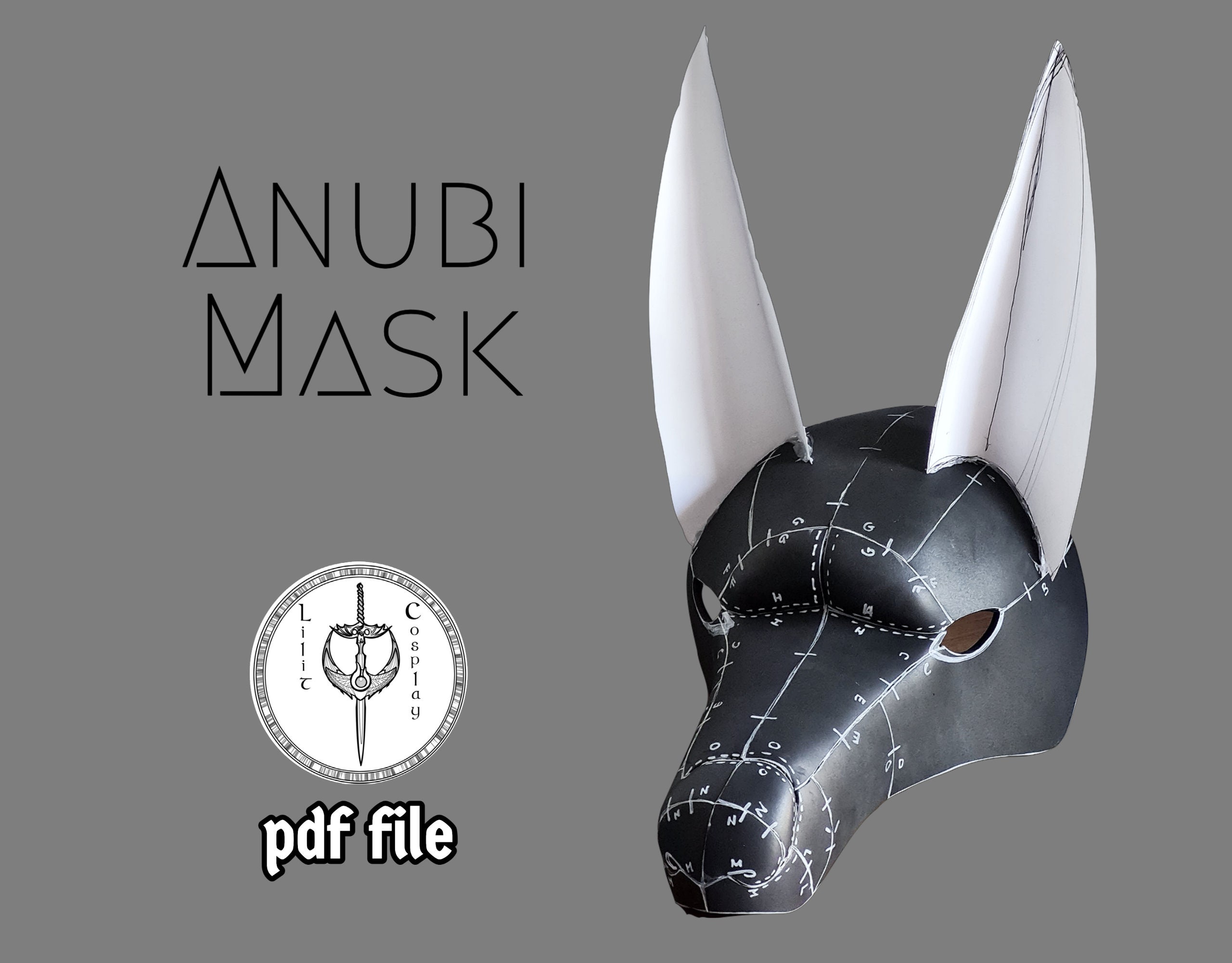Anubis Mask Pattern