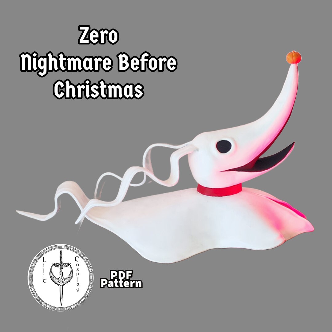 Zero Ghost Puppy PDF Pattern for Eva Foam - Etsy