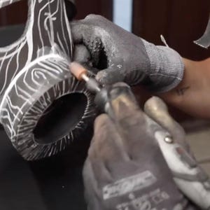 Inspired Deku Mask Pattern PDF - EVA Foam Cosplay Template - DIY Mask ...