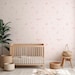 Pink Sea Animals and Starfish Pattern Wallpaper Starry Sea Life Coral ...