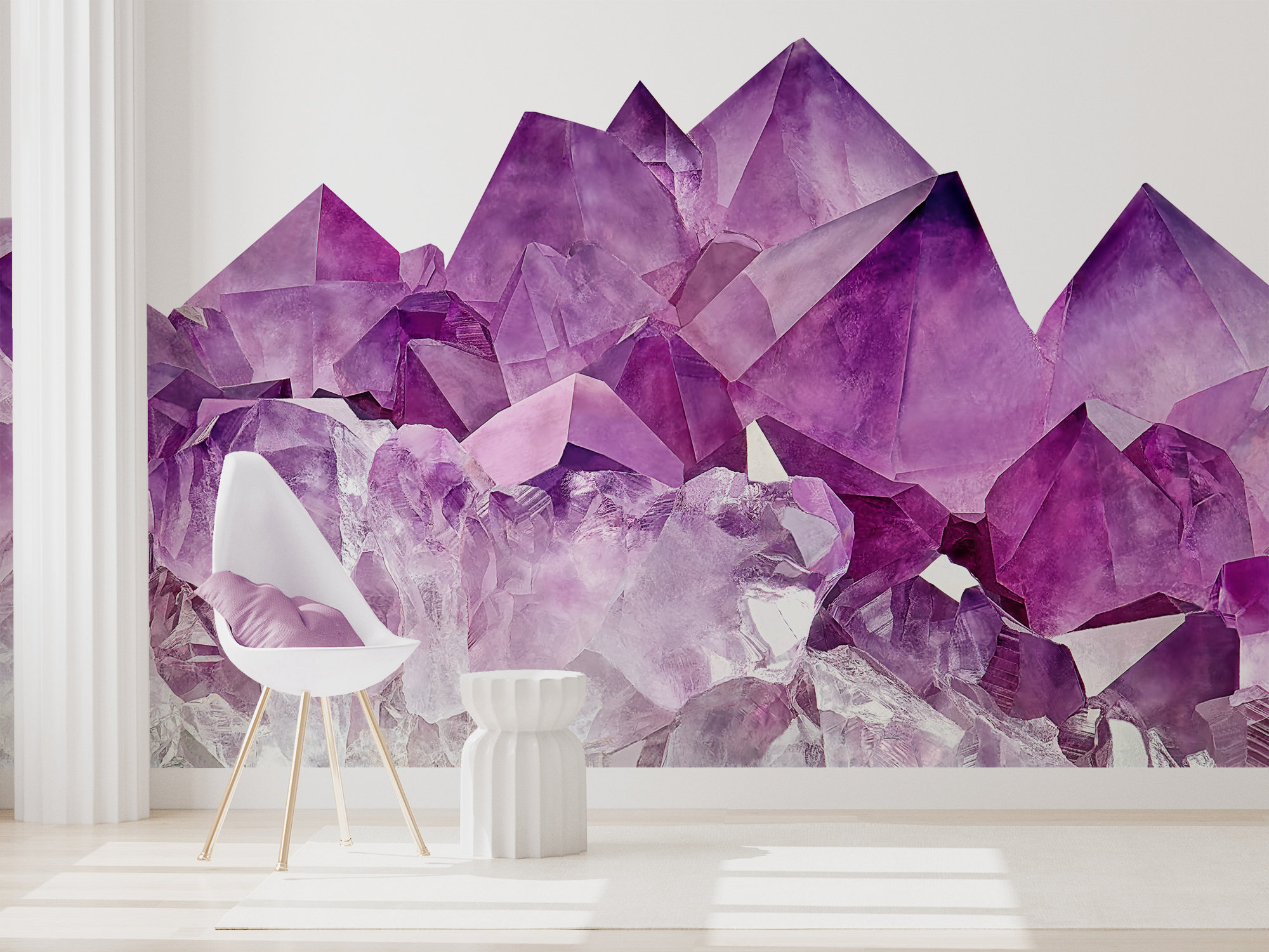 Amethyst Crystal Wallpaper