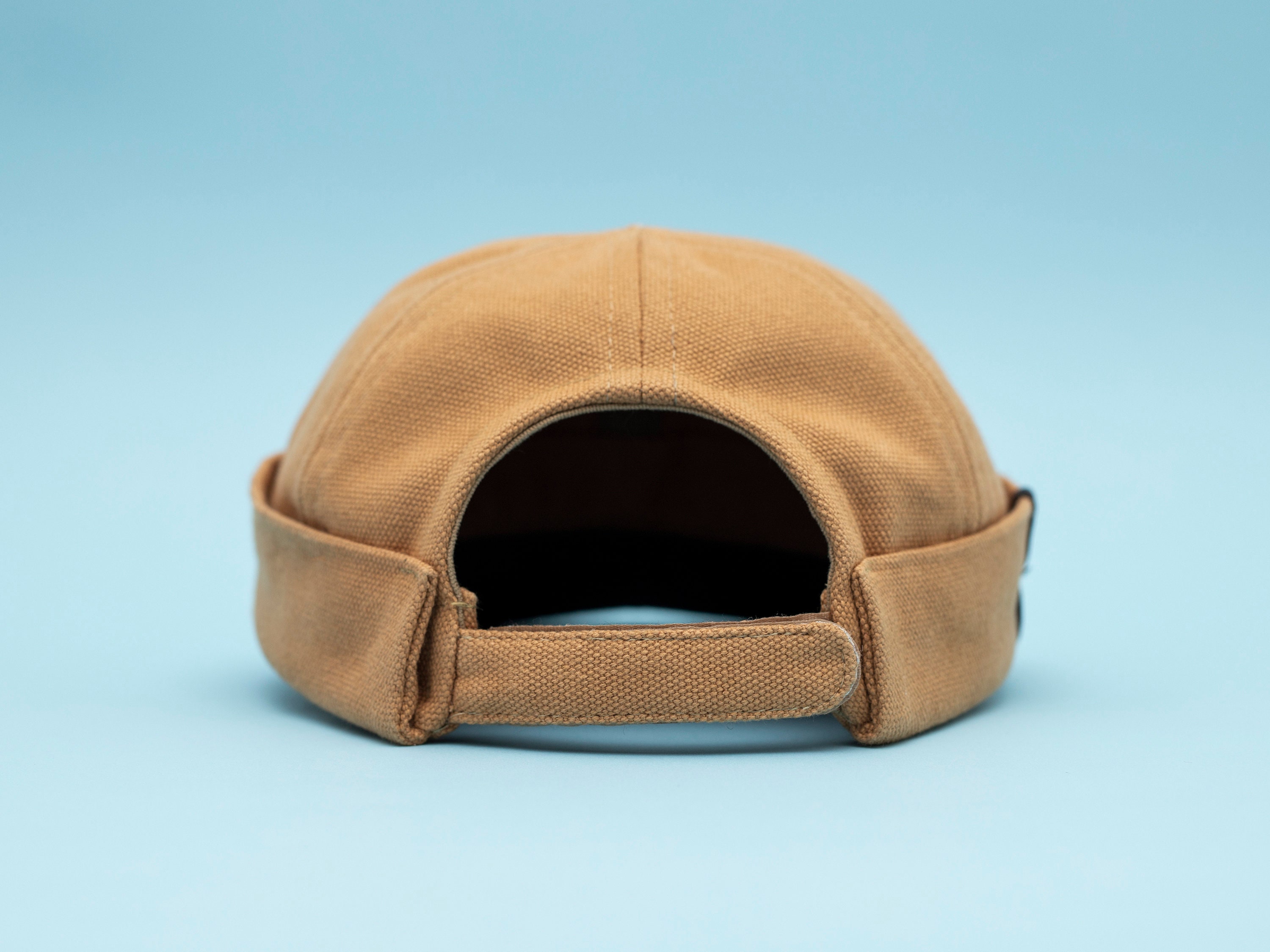 Cotton Canvas Docker Beanie: Short Brim Cap With Pencil Holder - Etsy