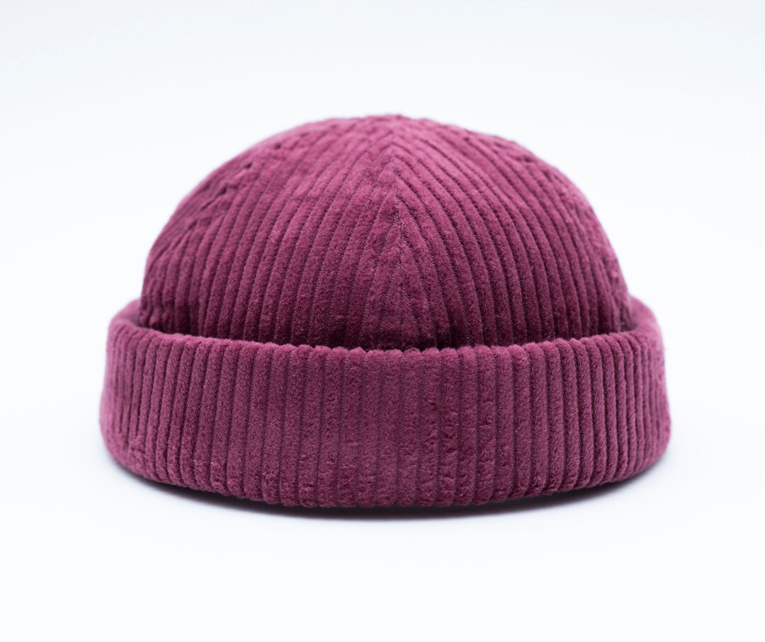 Handmade Docker Cap. Docker Hat Made of Corduroy. Unisex Cord Docker ...