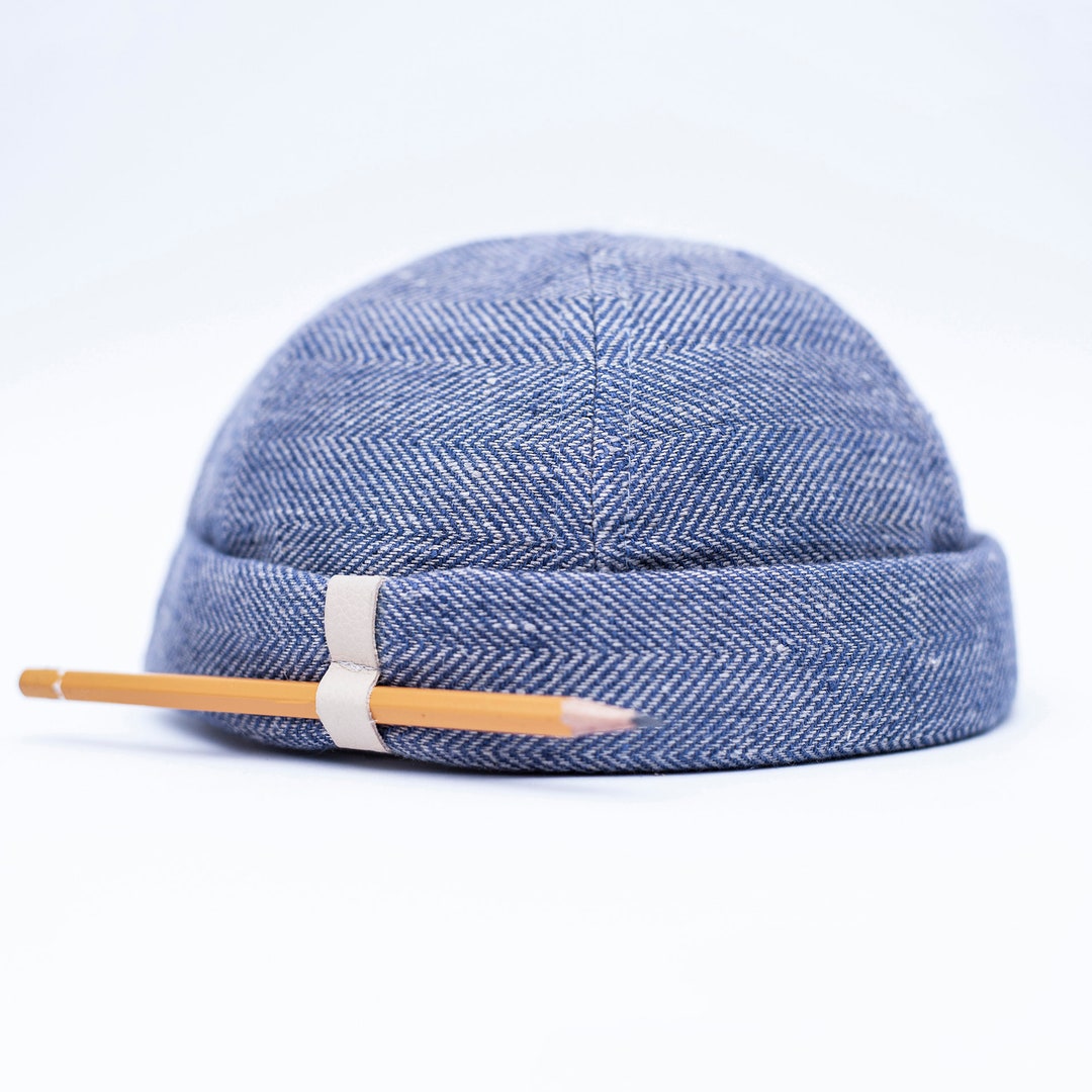 Limited Edition Handmade Docker Hat. Unisex Docker Cap Made of 100% ...