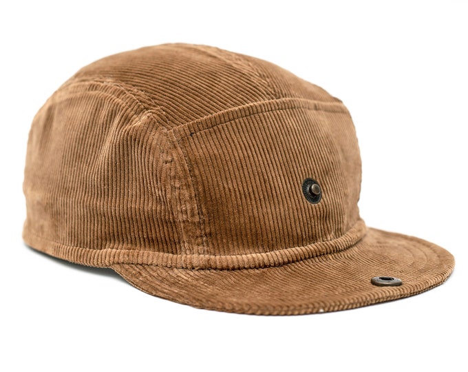 Handmade 5 Panel Hat With Soft and Short Brim. Five Panel Cap Made of ...