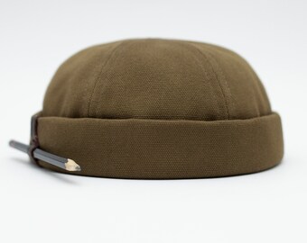 Handmade Docker Cap. Docker Hat Made of Corduroy. Velvet / Cotton ...