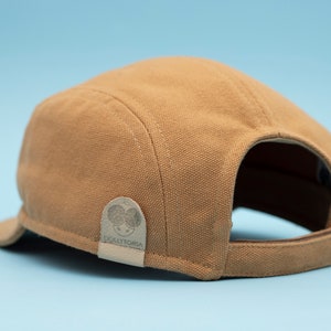 Handmade 5 Panel Cap With Short and Soft Flip up Brim. Custom Five ...