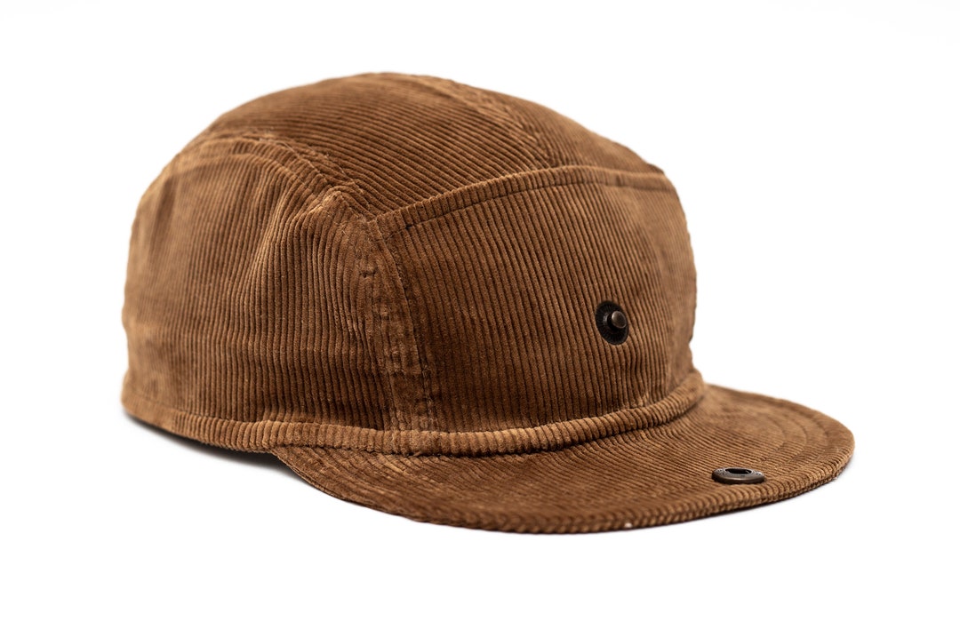 Handmade 5 Panel Hat With Soft and Short Brim. Five Panel Cap - Etsy