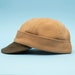 Cotton Canvas Docker Beanie: Short Brim Cap With Pencil Holder - Etsy