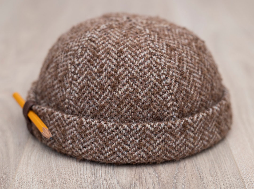 Soft and Fluffy Handmade Docker Cap With Pencil Holder. Limited Edition ...