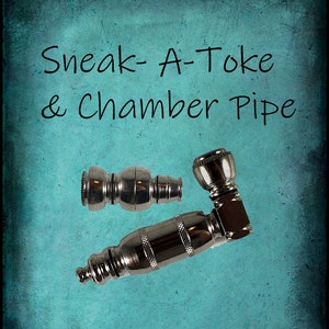 Brass or Nickle Sneak A Hit & Chamber Pipe - Solid Nickle Chamber Pipe ...