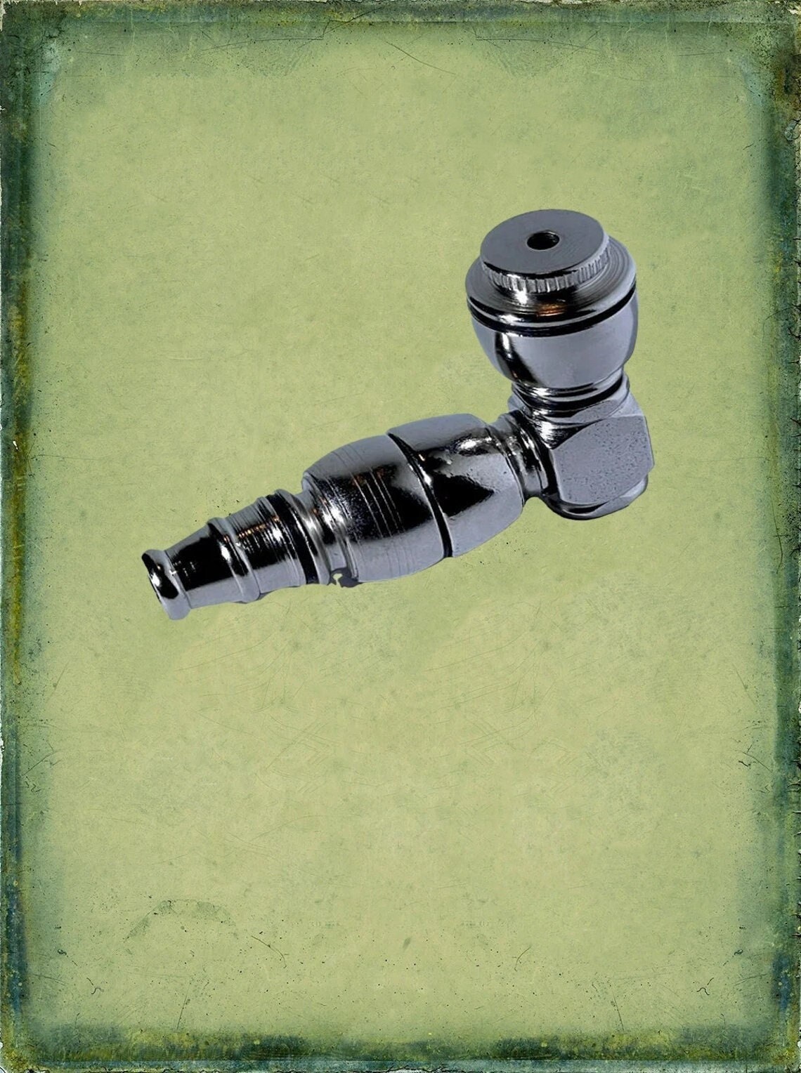 Brass or Nickle Mini Pocket Pipe metalclassbrass - Etsy