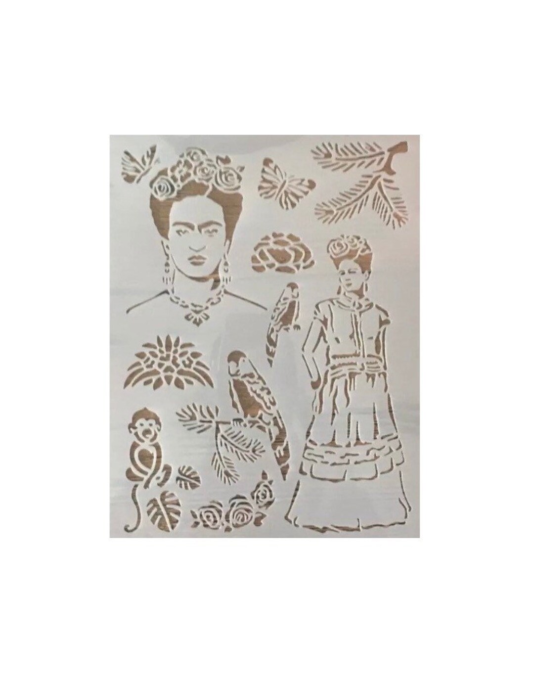 Frida Khalo Stencil, Big Stencil, Frida Khalo Paint - Etsy Canada