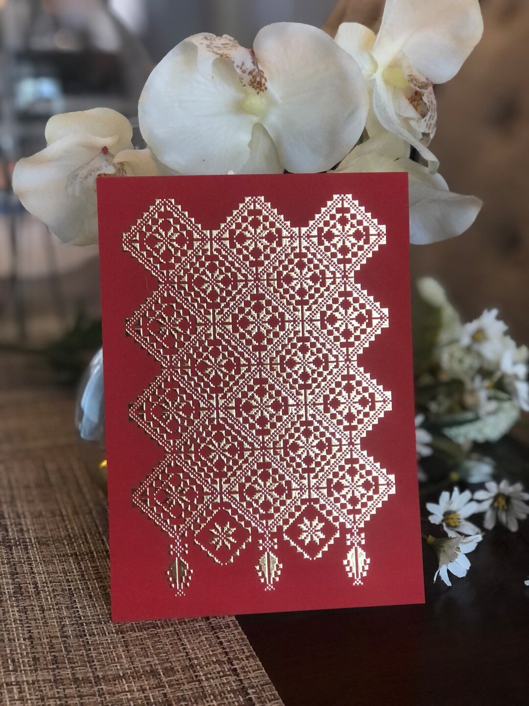 Palestinian Art Palestine Art Foil Printed on 5x7 Art Quality Matte ...