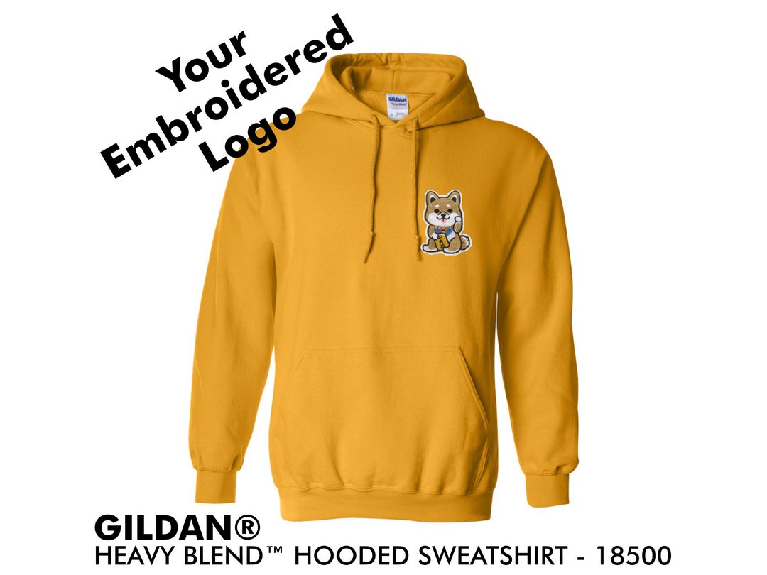 Personalized Embroidered Hoodies - Custom Design, Apparel W/ Logo ...