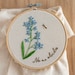 Forget Me Not Hand Embroidery Pattern Wildflower PDF - Etsy