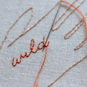 Butterfly Hand Embroidery PDF Pattern, Thread Painting Tutorial for ...