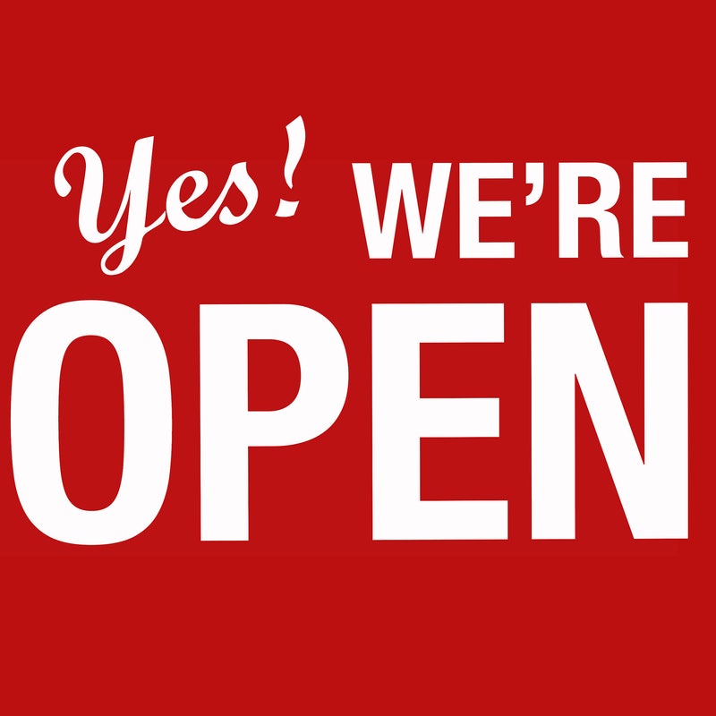 We're Open Signs - Etsy