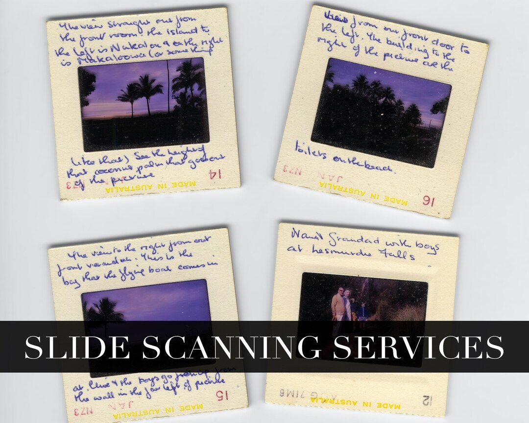 Slide Scanning | Film Scanning | Slide Digitals | Negative Scanning ...