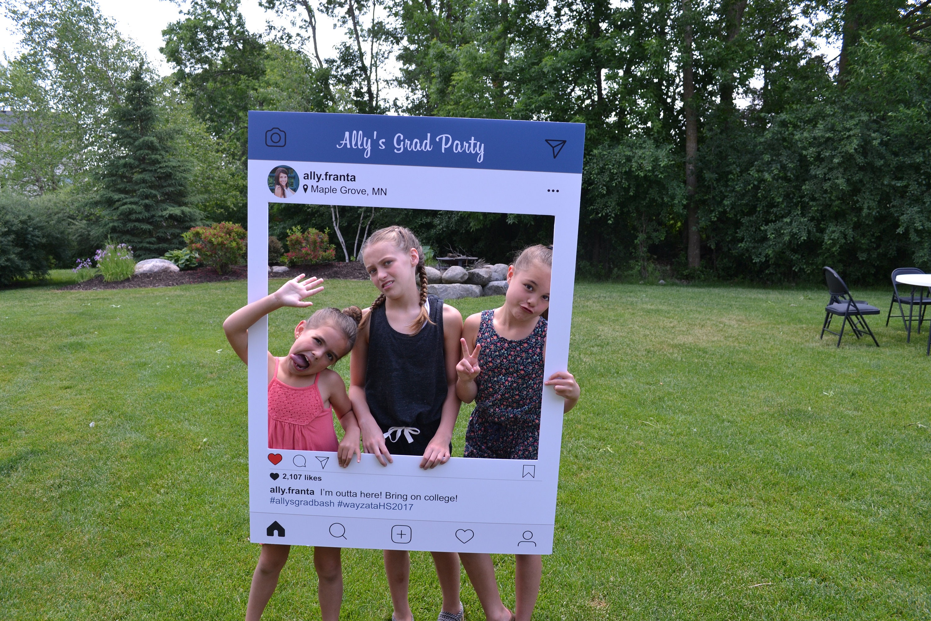 Selfie Photo Frames Instagram Photo Op Cut Out - Etsy