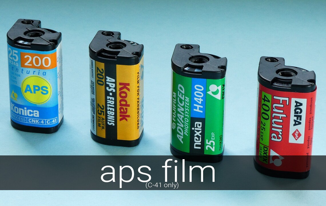 Color Film Processing W/ High Resolution Scans | Negatives Will Be ...