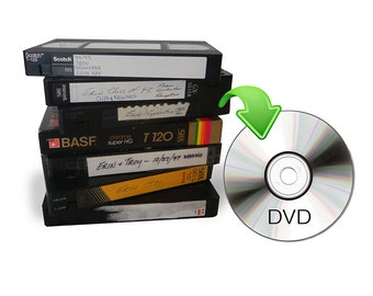 VHS Tape to Digital Transfer Service - Etsy