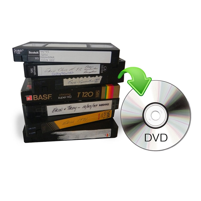 Vhs to Dvd Transfer - Etsy