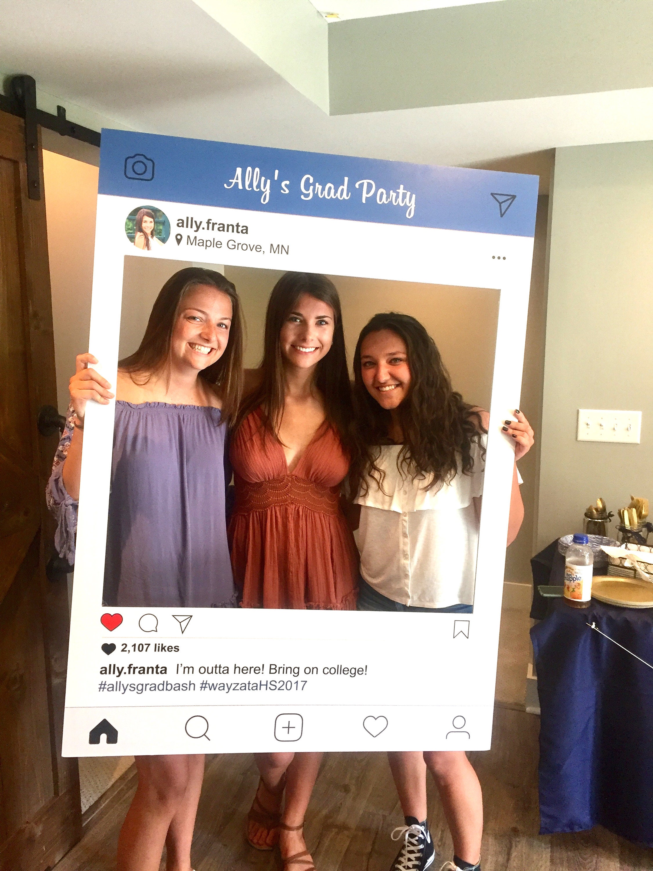 Selfie Photo Frames Instagram Photo Op Cut Out - Etsy