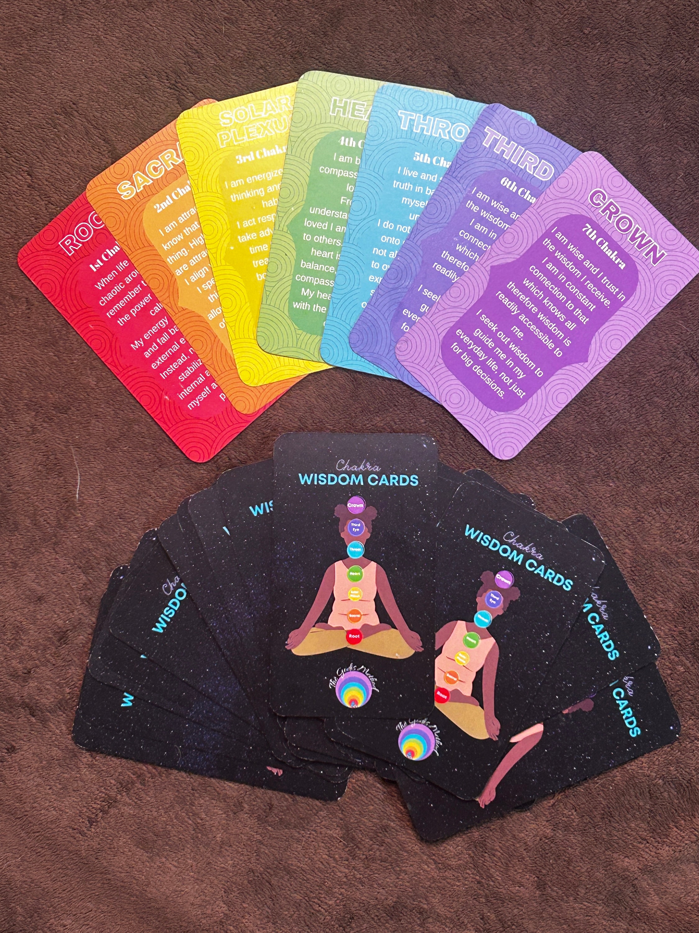 Chakra Wisdom Cards - Etsy