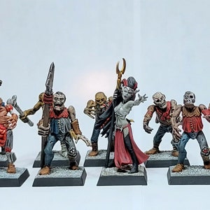 Warhammer the Old World Necromancer and Zombie Horde - Etsy