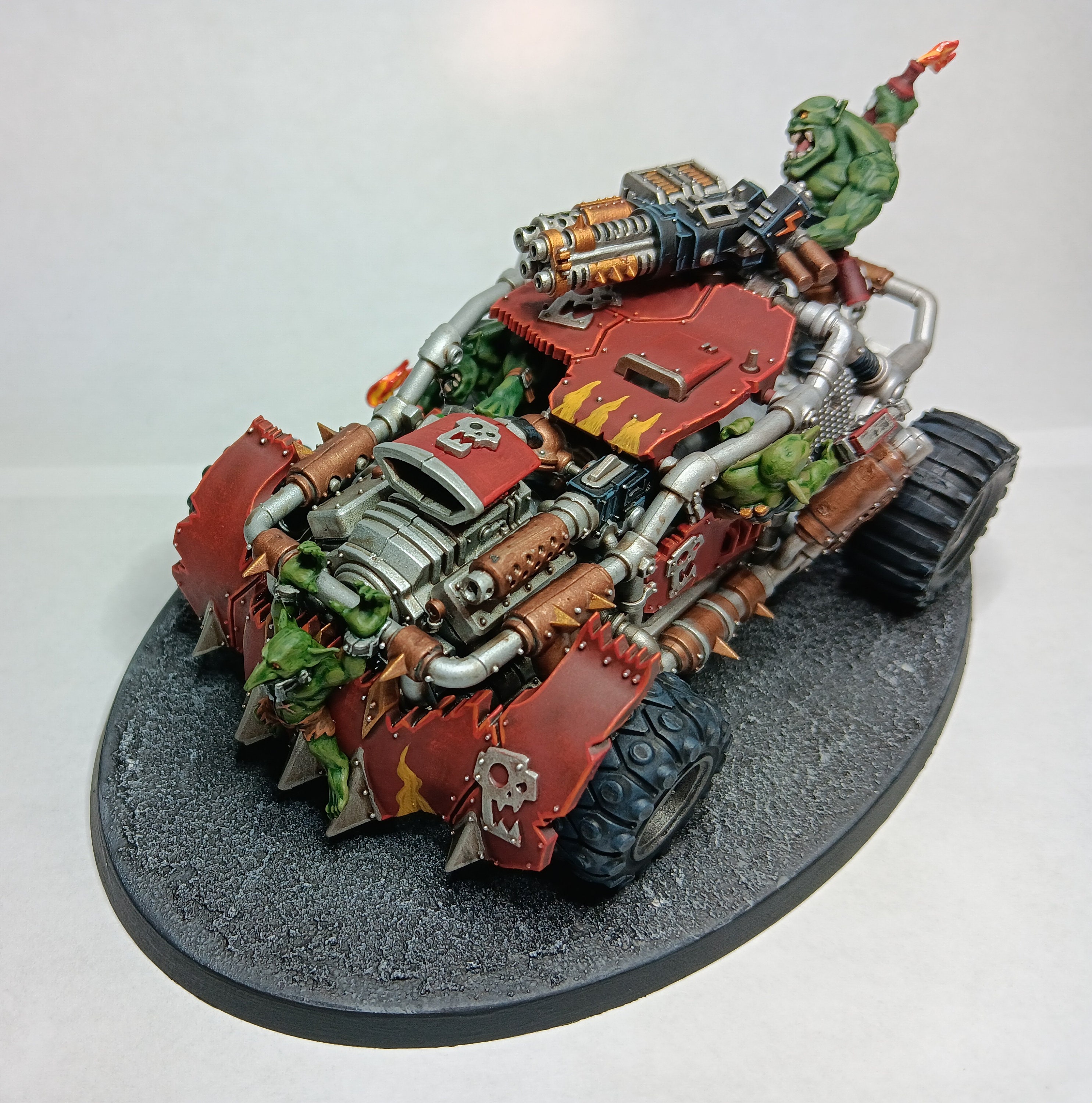 Warhammer 40K Ork Boomdakka Snazzwagon, Speed Freeks - Etsy