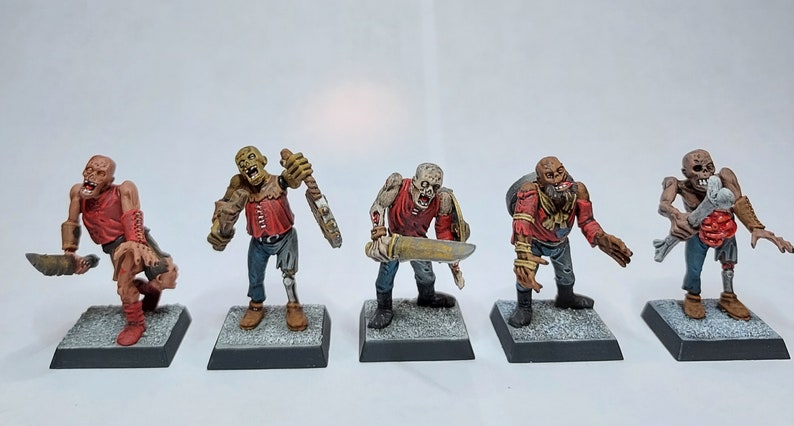 Warhammer the Old World Necromancer and Zombie Horde - Etsy