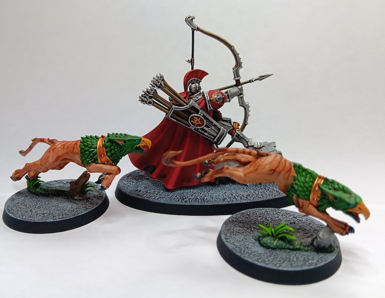 Warhammer Age of Sigmar Knight-judicator With Gryph-hounds, Stormcast ...