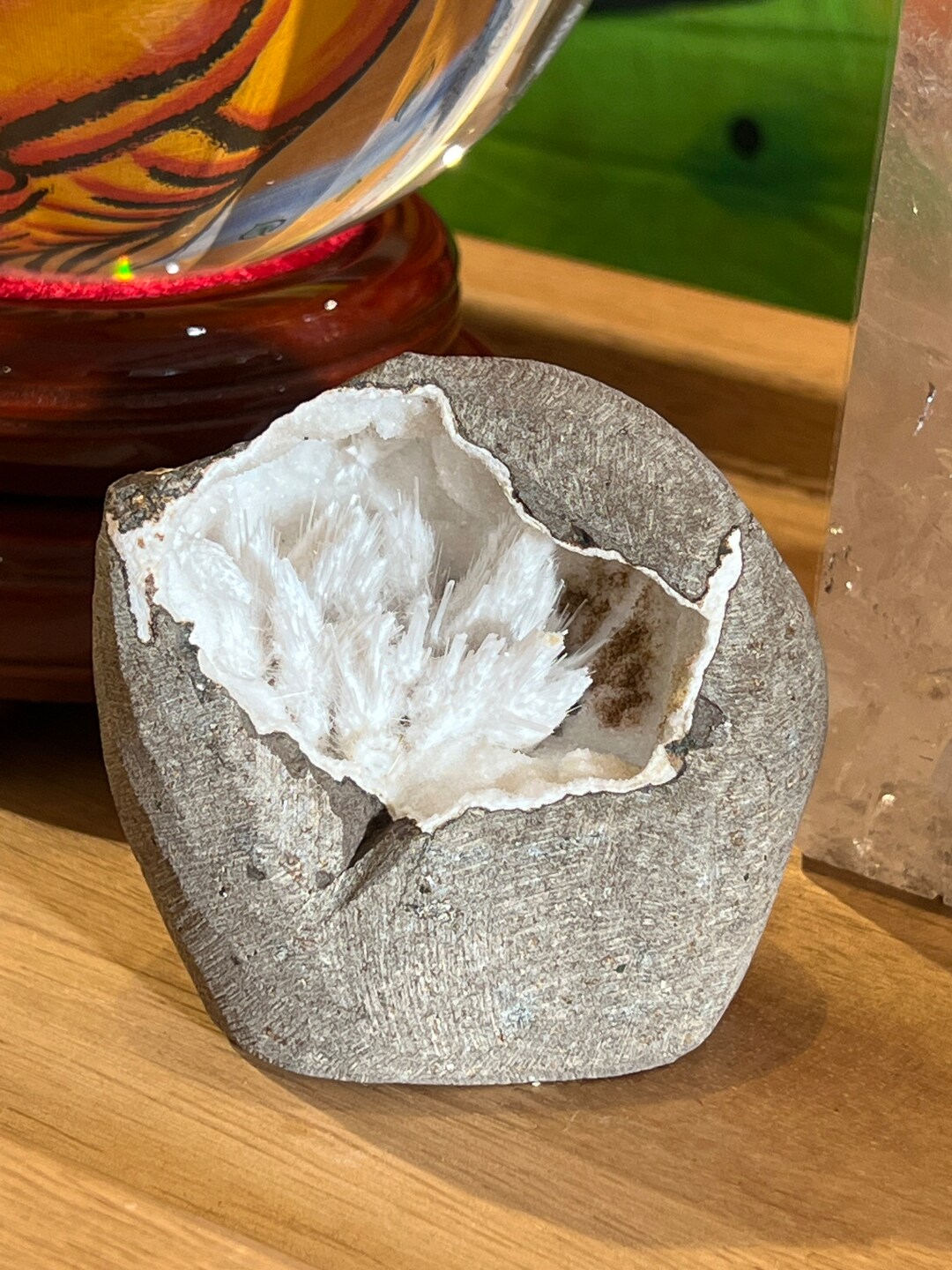 Okenite Geode Mineral Specimen FINAL CLEARANCE SALE Last Chance to Buy ...