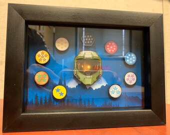 Halo Master Chief Fabric - Etsy