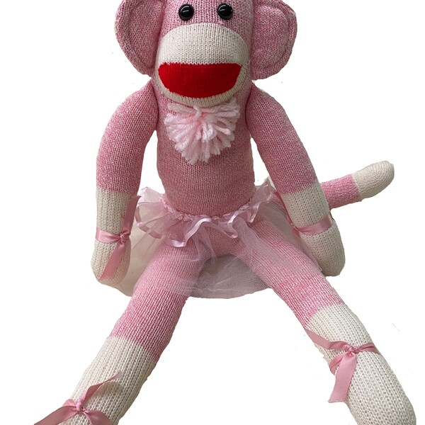 Girl Sock Monkey - Etsy